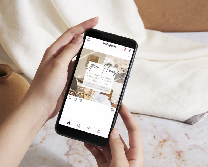 20 Open House Social Media Posts & Stories / Real Estate Canva ...