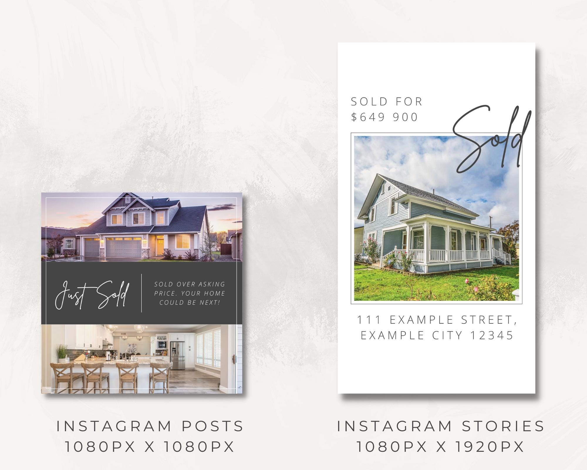 Just Sold Social Media Posts & Stories (instagram, Facebook) for ...