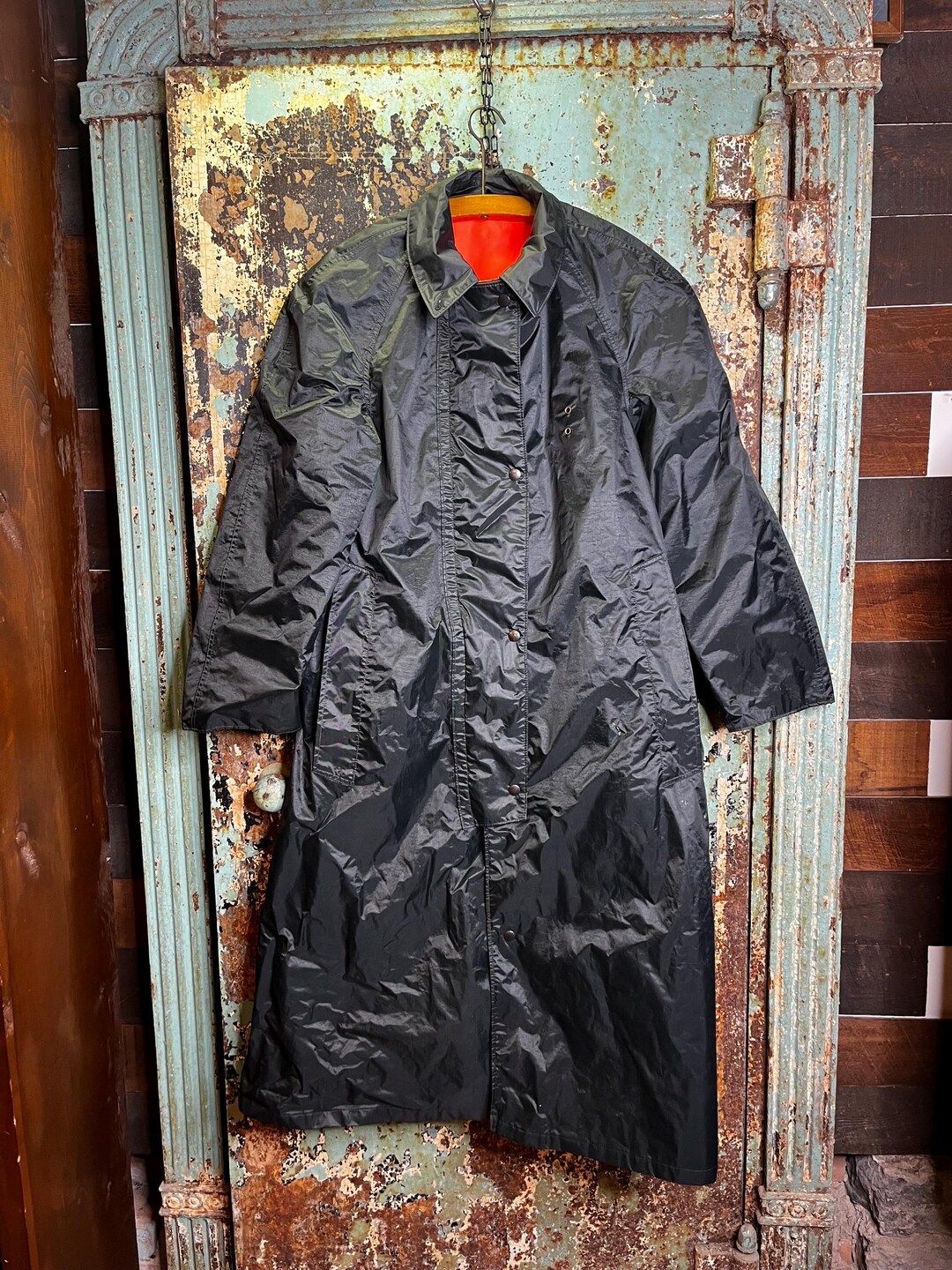 Vintage 1960s Law Enforcement Reversible Rain Coat Large - Etsy