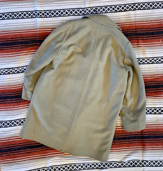 Large Vintage 1950’s Great Western Wool Overcoat - Gem