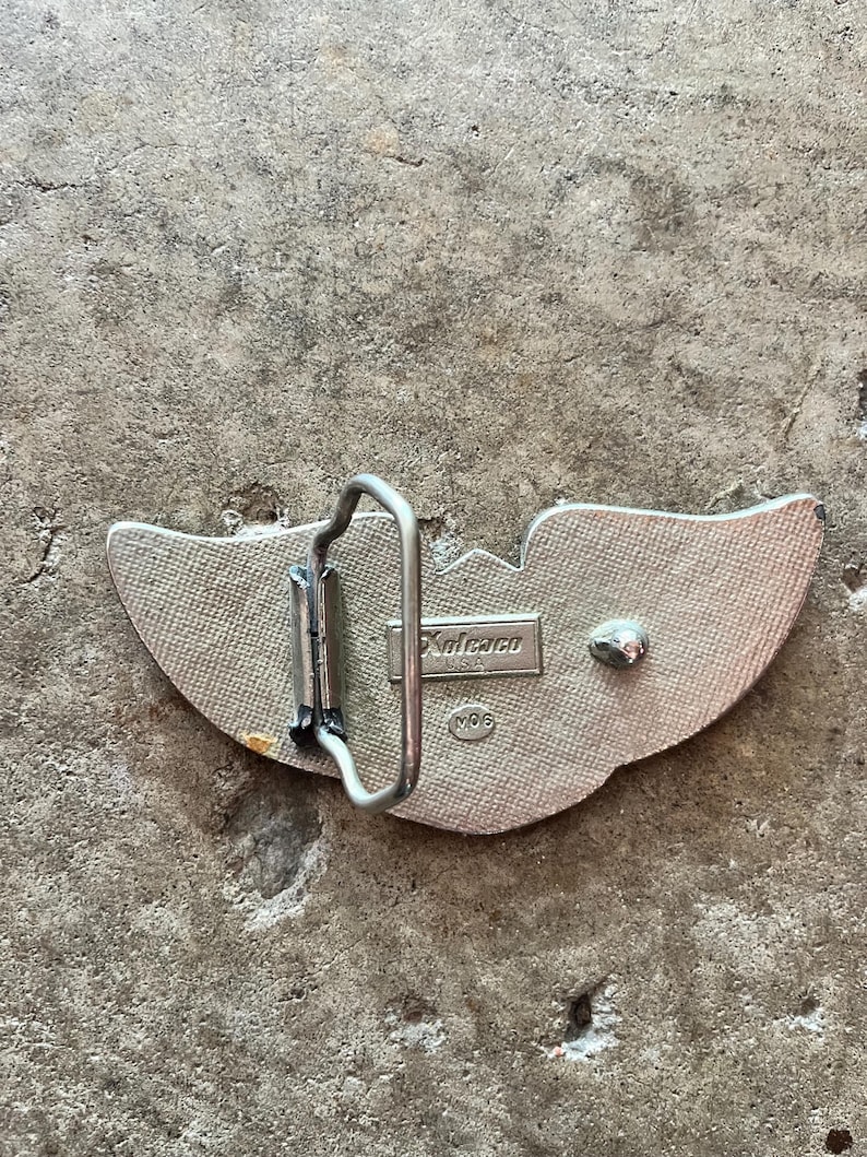 Vintage 1970s Harley Davidson Wings Enamel Bar & Shield Belt Buckle - Etsy