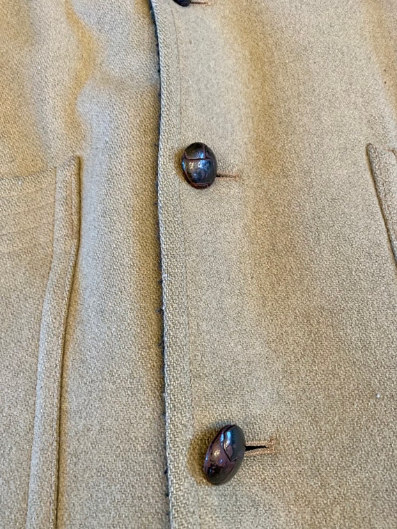 Large Vintage 1950’s Great Western Wool Overcoat - Gem