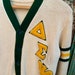 Vintage 1950s 1960s Delta Fraternity Cardigan Sweater Medium - Etsy