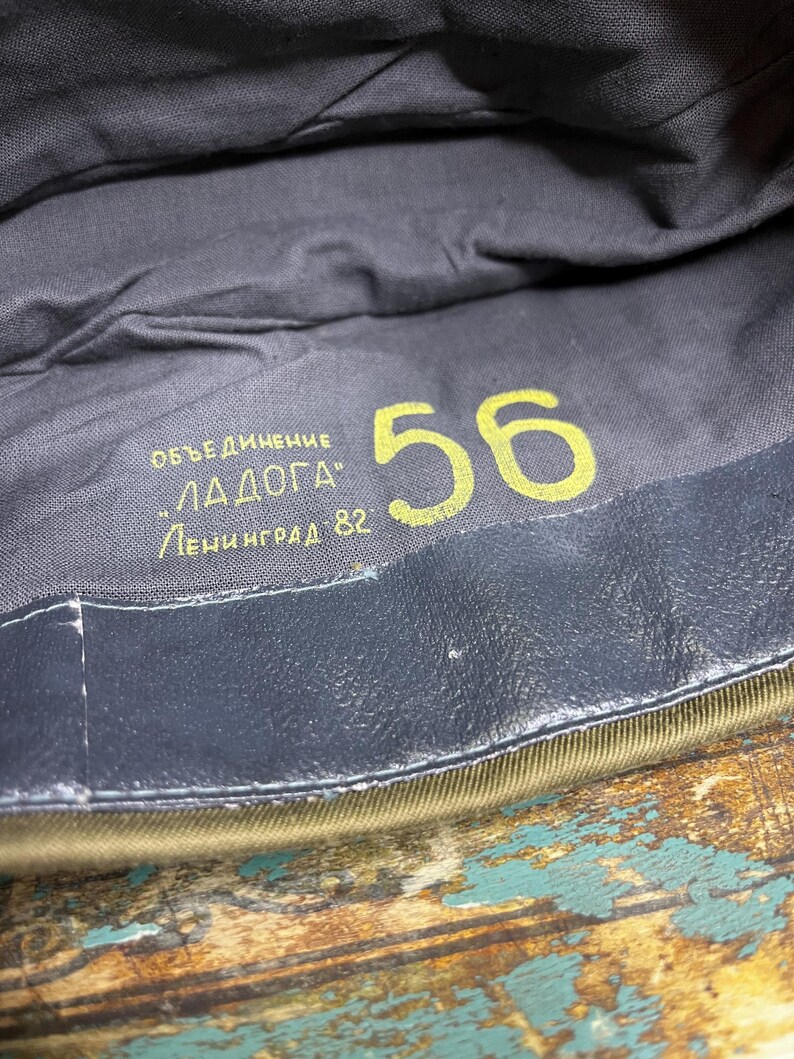 Vintage Russian Soviet USSR Pilotka Cap With Pins - Etsy
