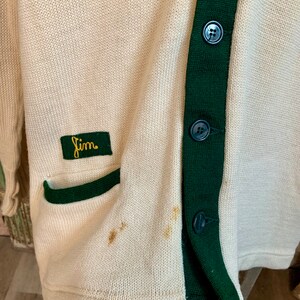 Vintage 1950s 1960s Delta Fraternity Cardigan Sweater Medium - Etsy