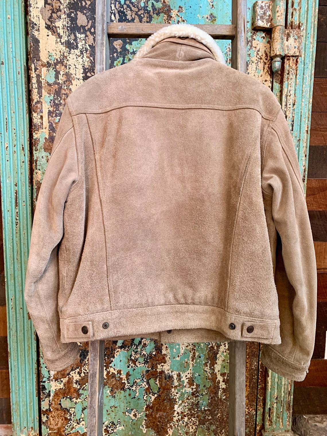 Vintage Wilson Western Suede Jacket Large - Etsy