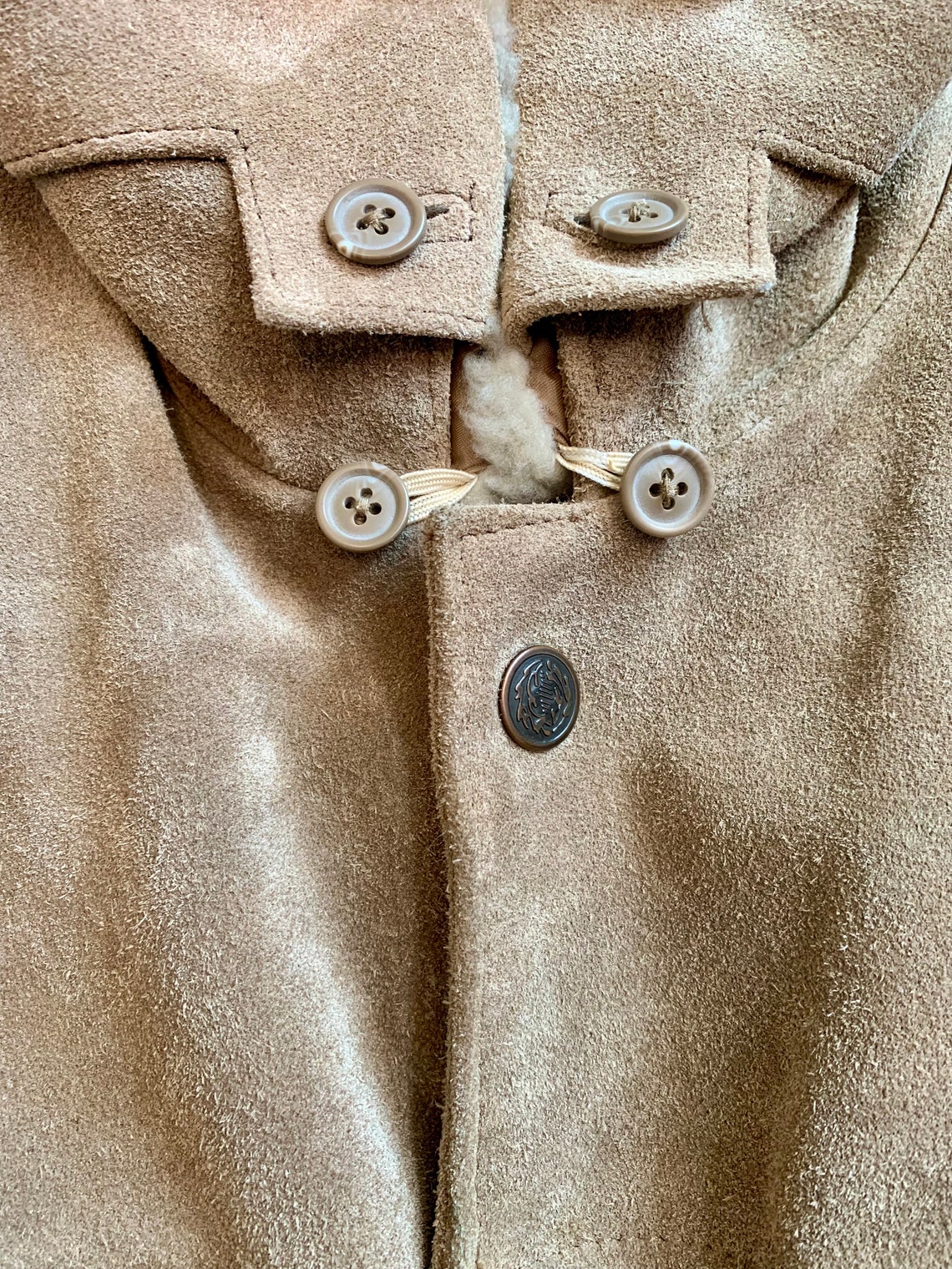 Vintage Wilson Western Suede Jacket Large - Etsy