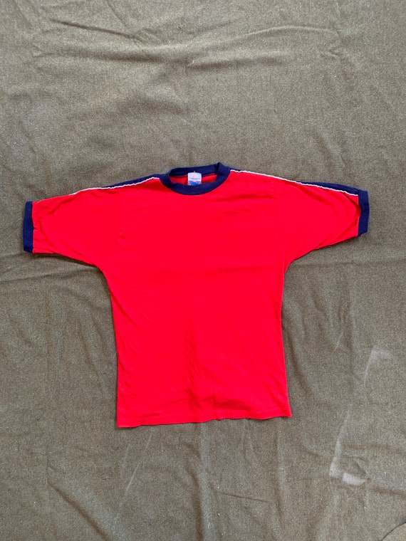 Vintage 80s ringer t - Gem