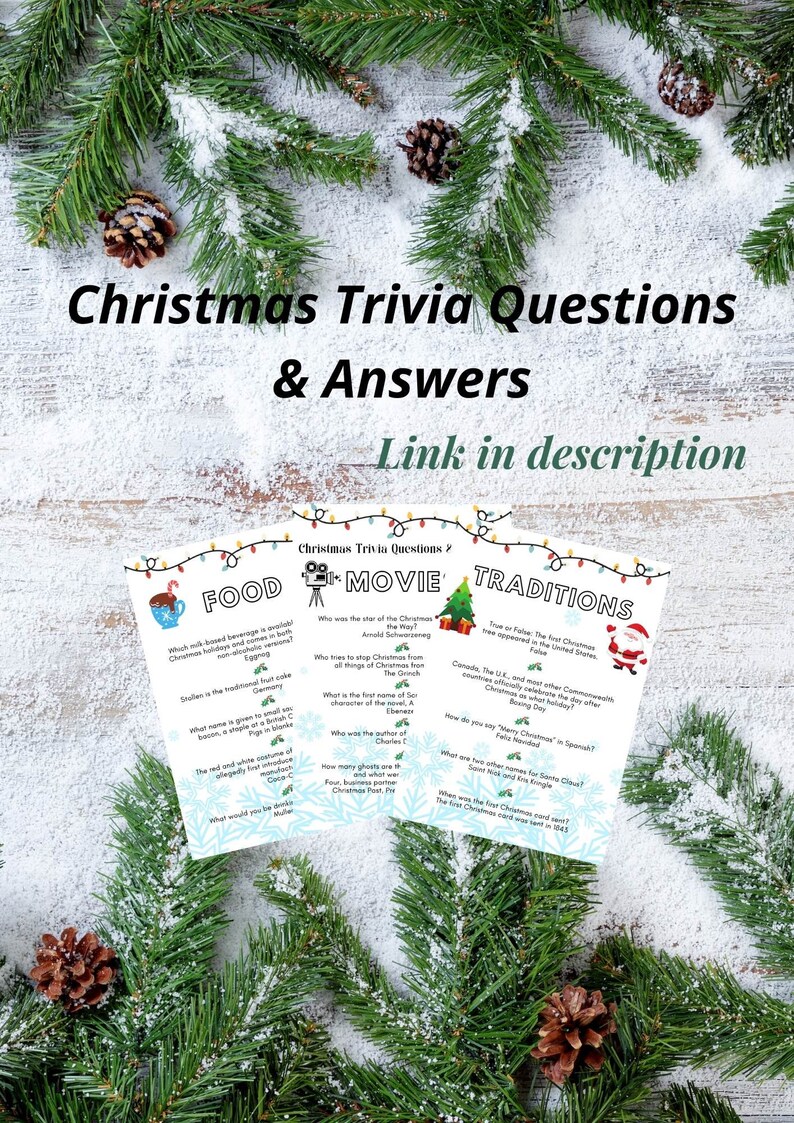 Santa Around the World - Printable Game | Christmas Family Game ...