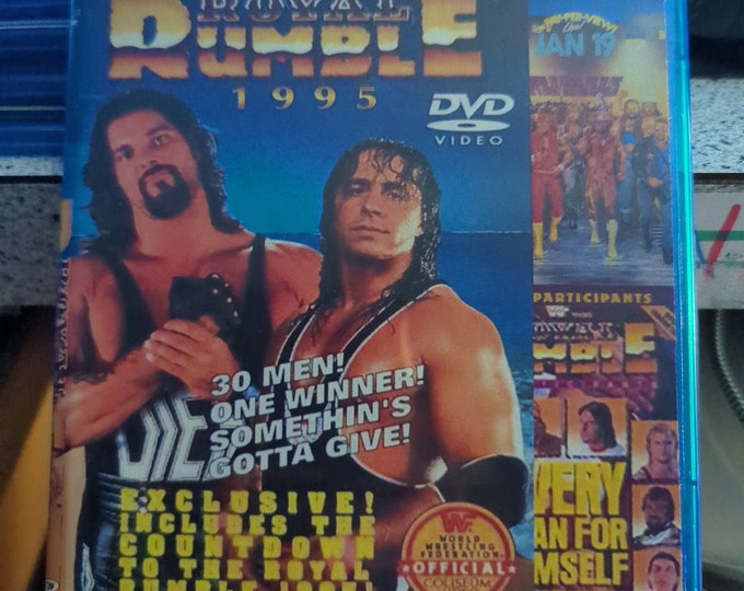 WWF 1995 Royal Rumble Pro Wrestling Blu-ray - Etsy