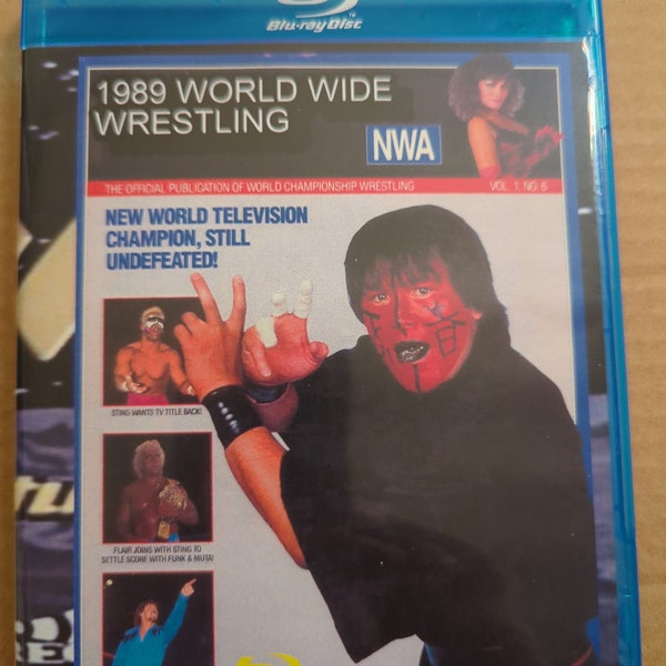 Nwa Wrestling Dvds - Etsy