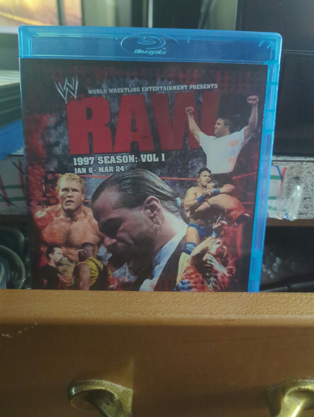 WWF Monday Night Raw 1997 Vol.1 Four Disc Blu-ray Set Pro Wrestling - Etsy