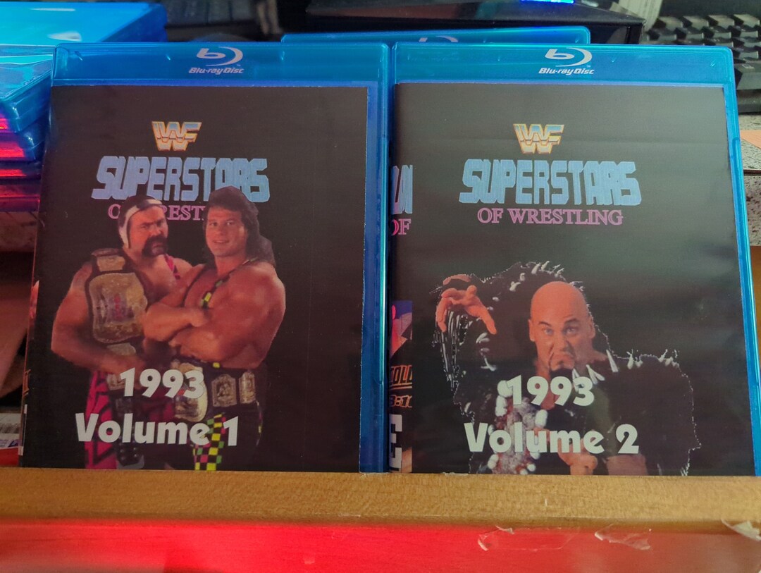 WWF Superstars of Wrestling 1993 4 Disc Pro Wrestling Blu-ray - Etsy UK