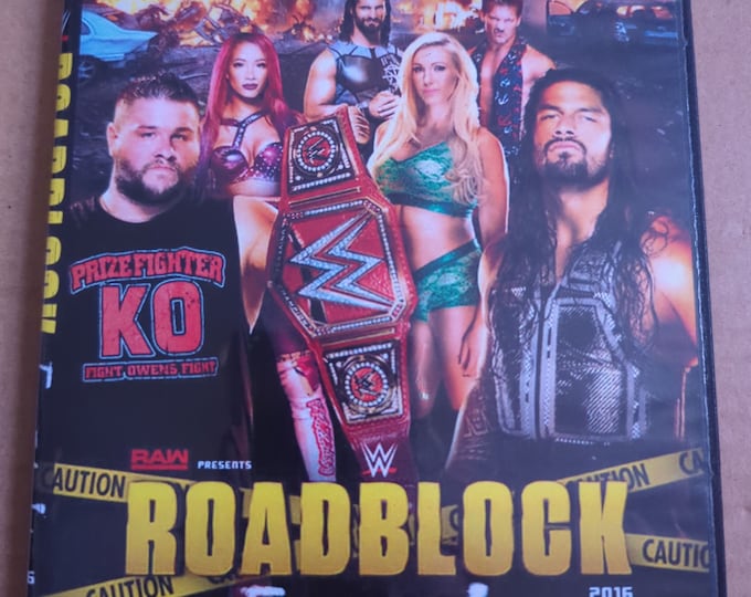 WWE Roadblock: End of the Line Pro Wrestling Dvd - Etsy