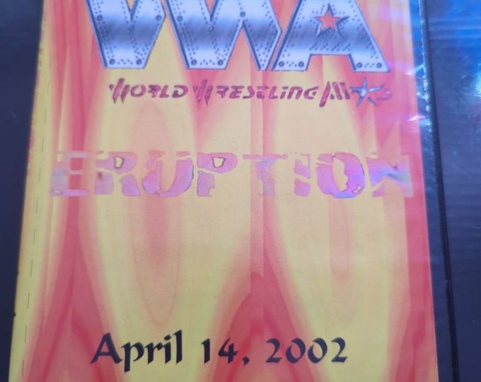 WWA Eruption Pro Wrestling Dvd - Etsy