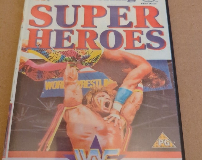 WWF Wrestling Superheroes Silver Vision Collector Series Pro Wrestling ...