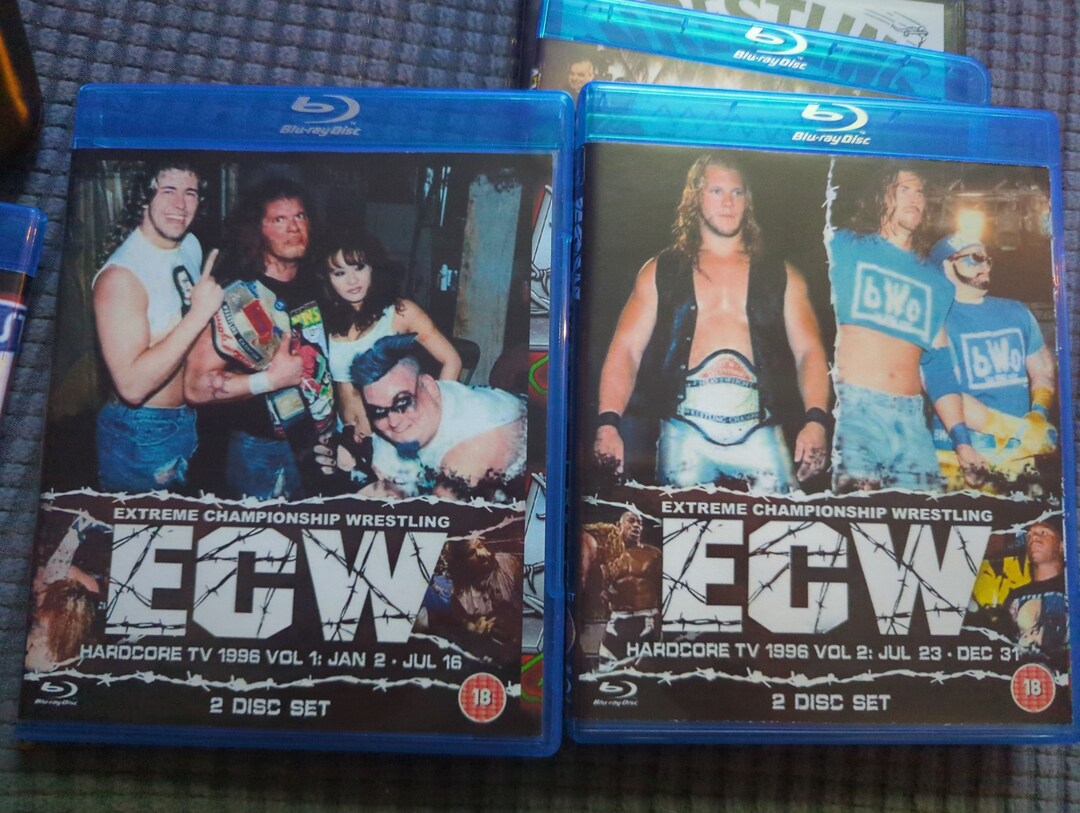 ECW 1996 TV 4 Disc Pro Wrestling Blu-ray - Etsy