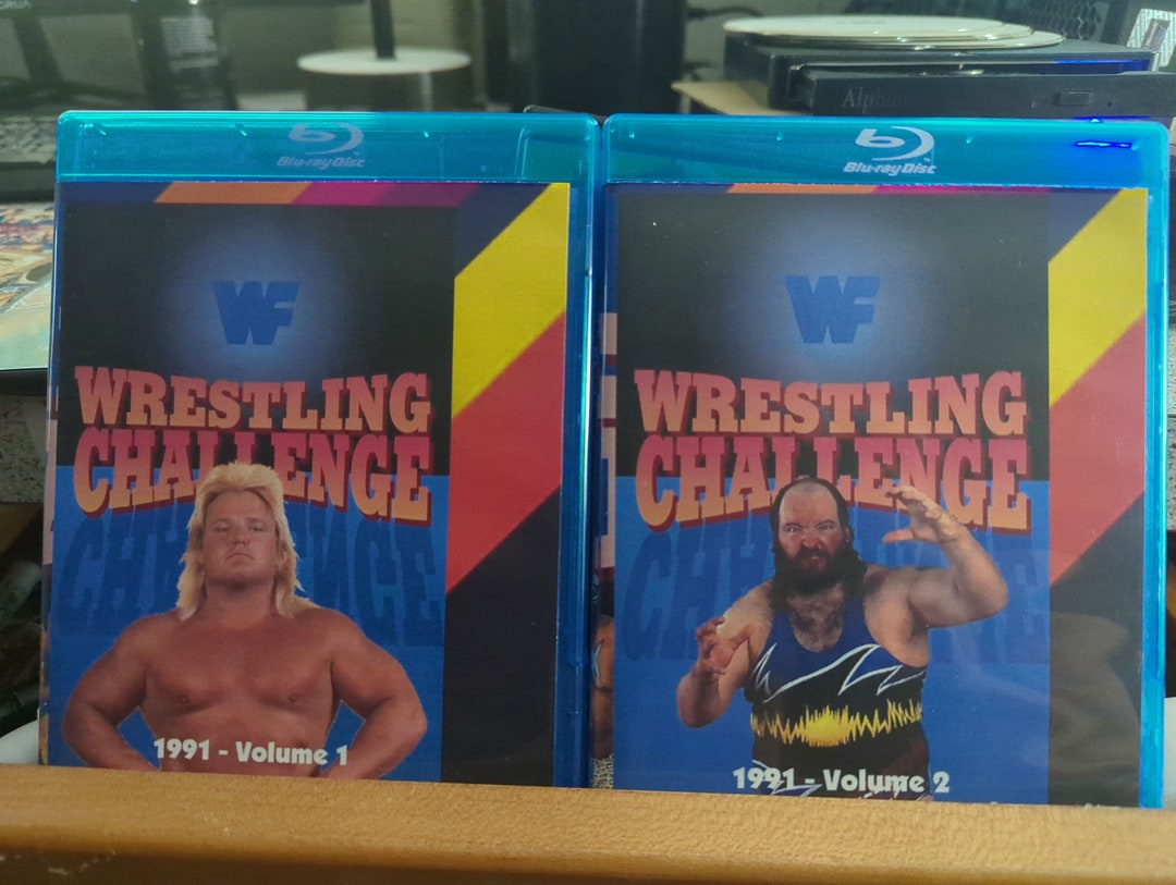 WWF Wrestling Challenge 1991 4 Disc TV Set Pro Wrestling Blu-ray - Etsy