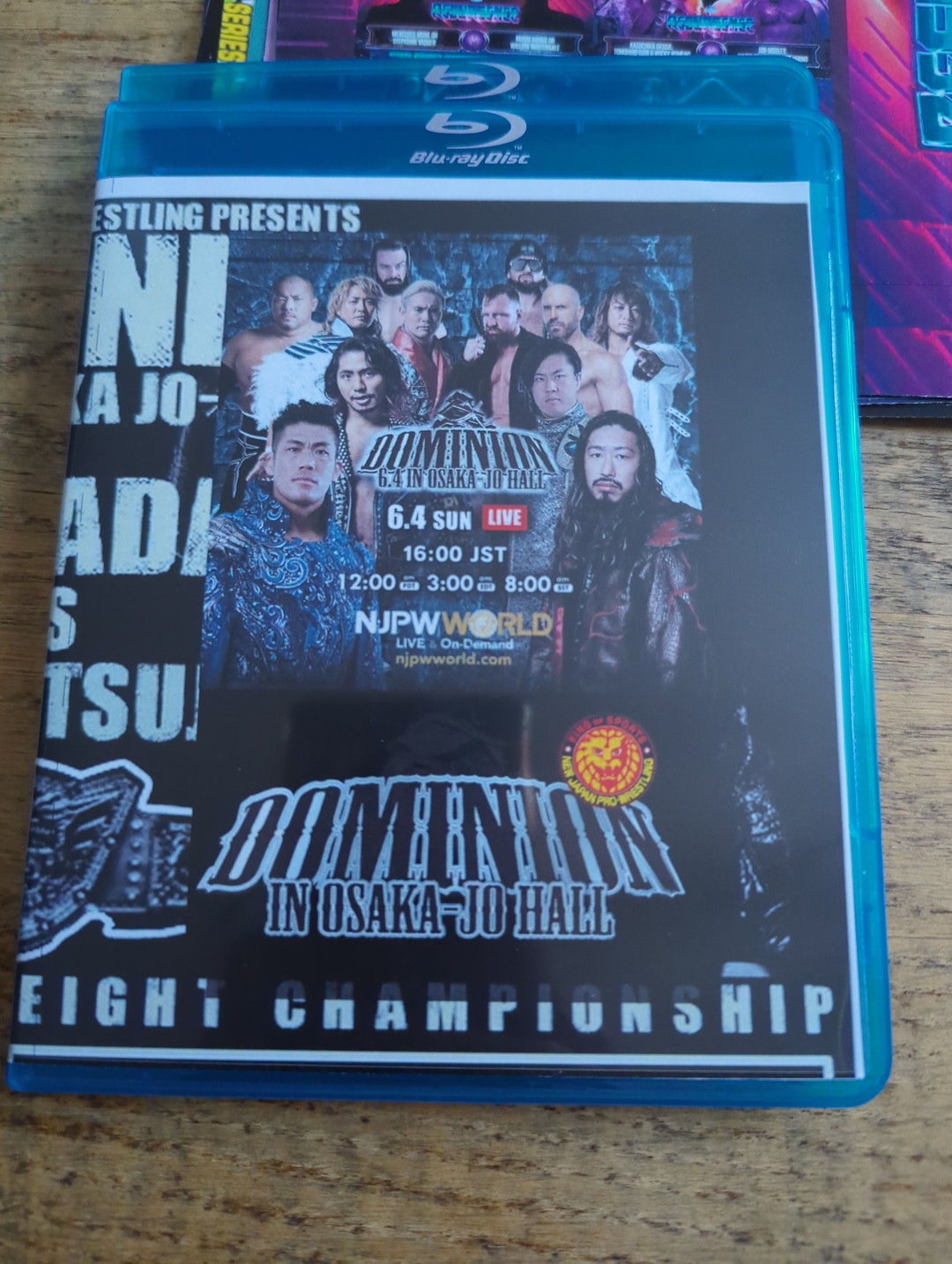 Japan Dominion 2023 Pro Wrestling Blu-ray - Etsy