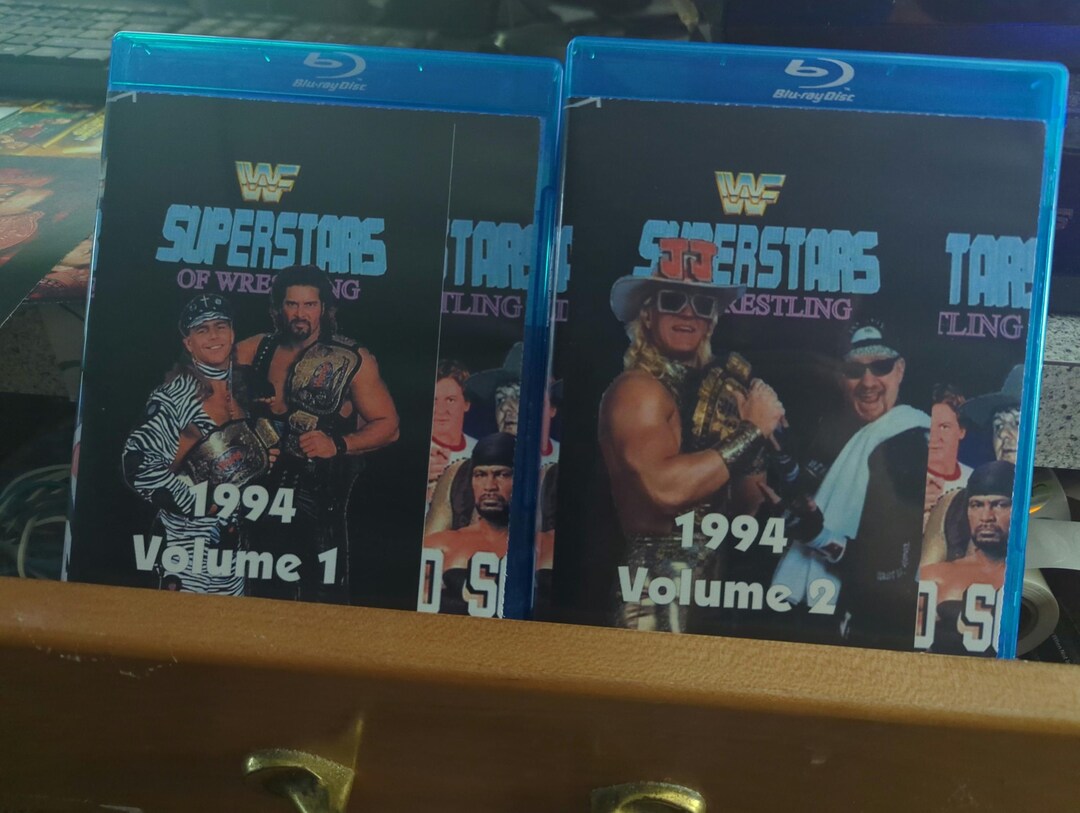 WWF 1994 Superstars Four Disc TV Set Pro Wrestling Blu-ray - Etsy