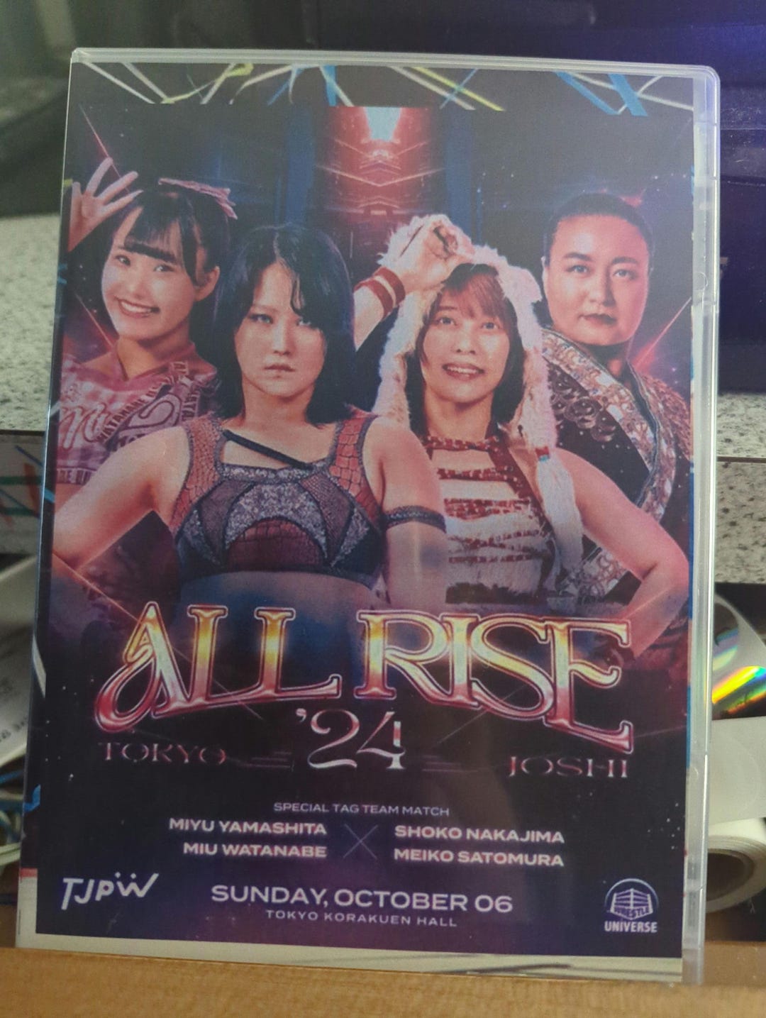 TJPW All Rise 2024 Pro Wrestling Dvd - Etsy