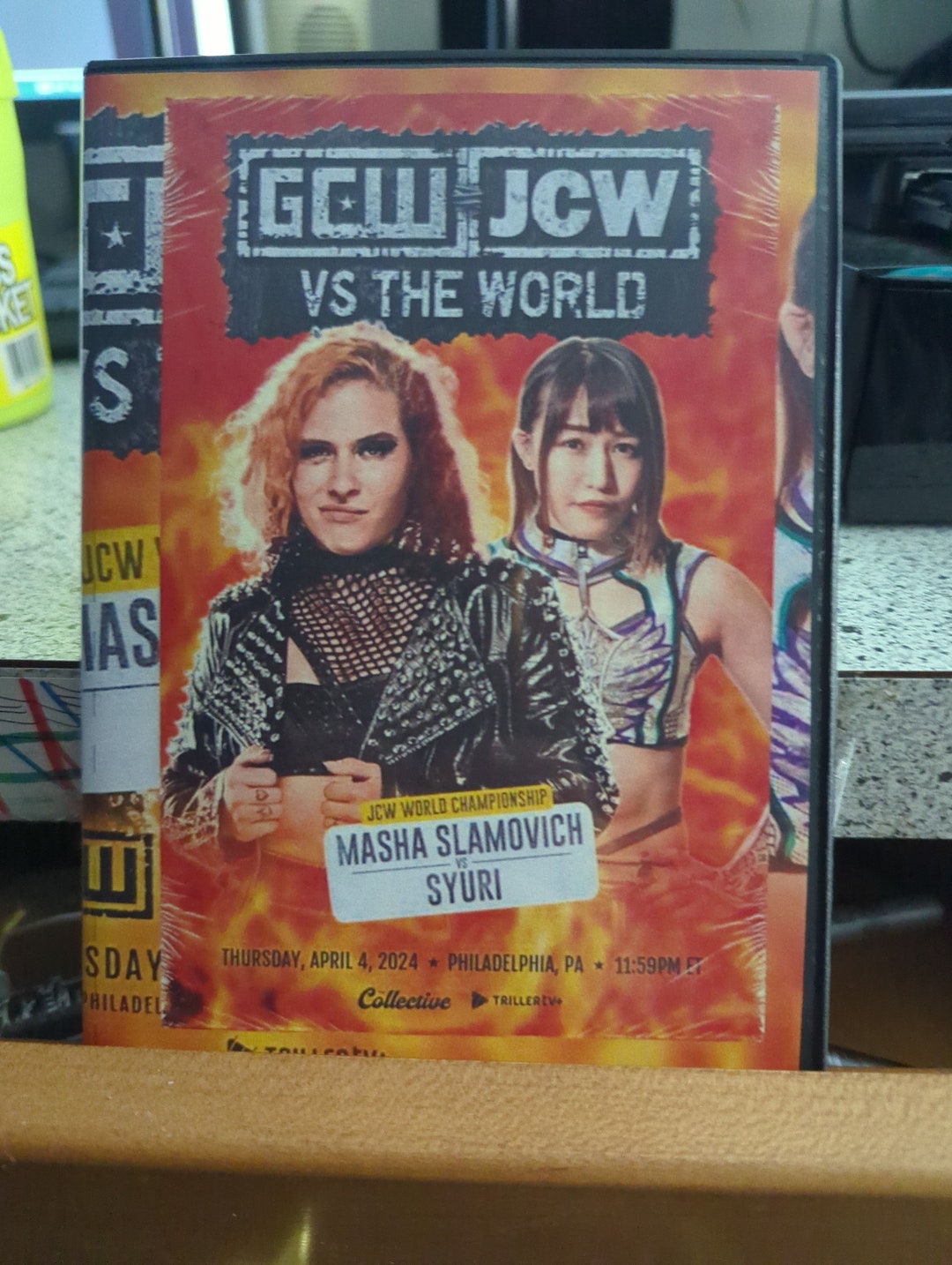 GCW JCW Vs the World 2024 Pro Wrestling Dvd - Etsy Australia