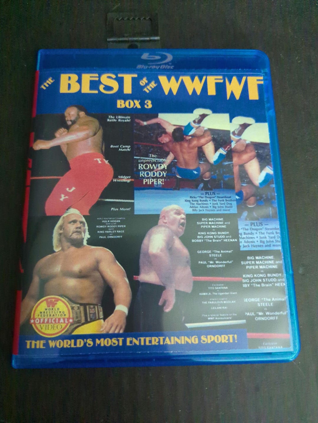 Best of the WWF Box Set V3 Pro Wrestling Blu-ray - Etsy Canada