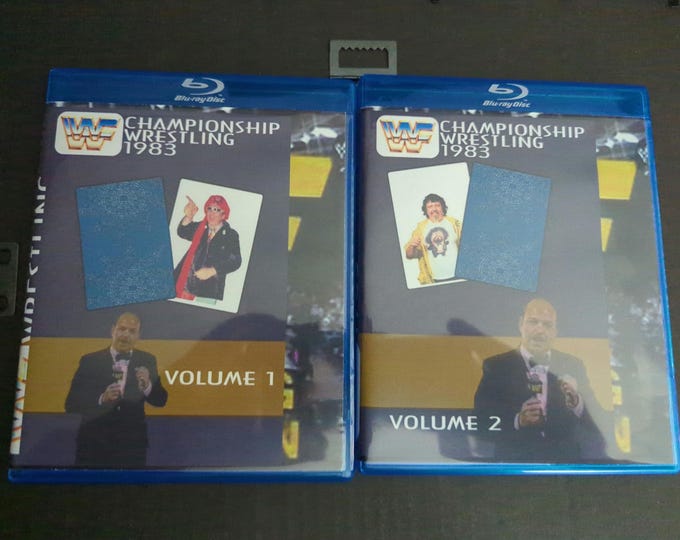 1983 WWF Championship Wrestling Pro Wrestling Blu-ray - Etsy
