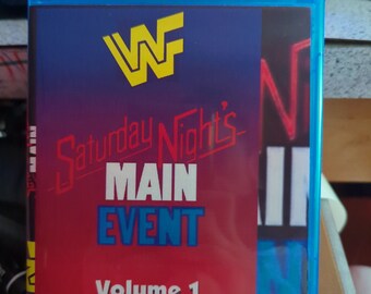 WWF Saturday Nights Main Event 1988-1992 Two Disc TV Set Pro Wrestling Blu-ray - Etsy