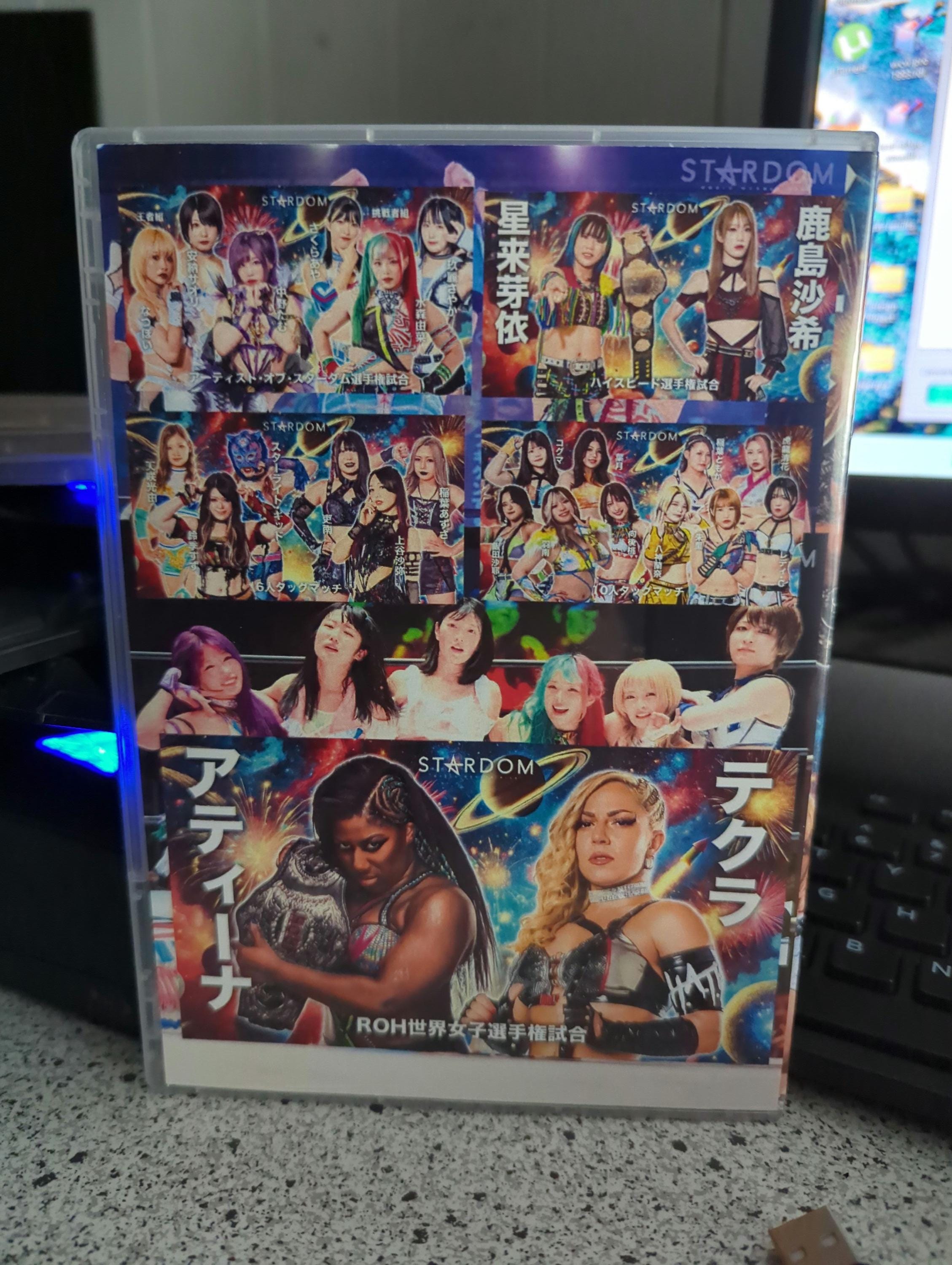 Stardom New Year Stars Korakuen Hall 2025 Pro Wrestling DVD - Etsy