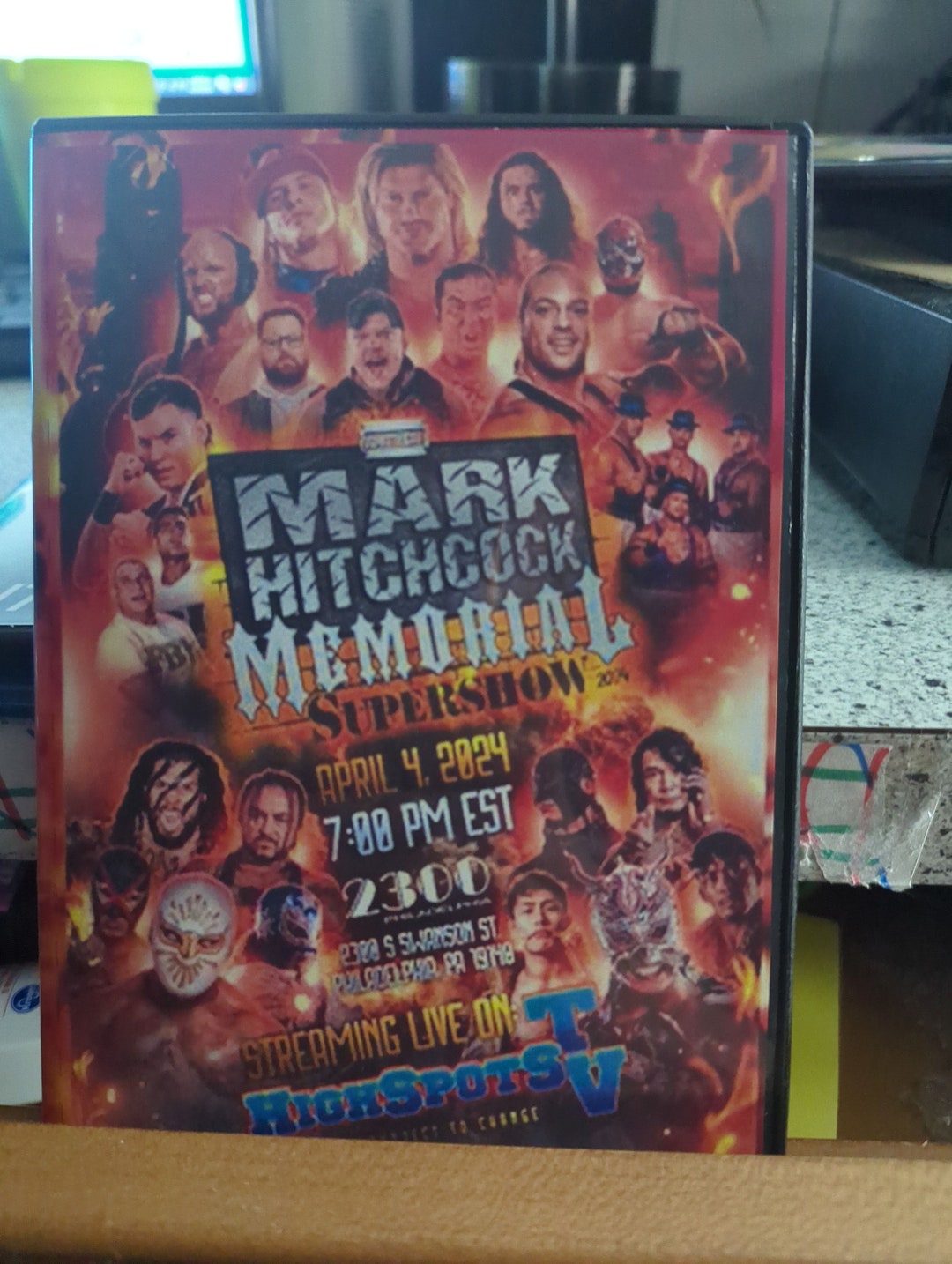 Wrestlecon Mark Hitchcock Memorial Supershow 2024 Pro Wrestling Dvd - Etsy