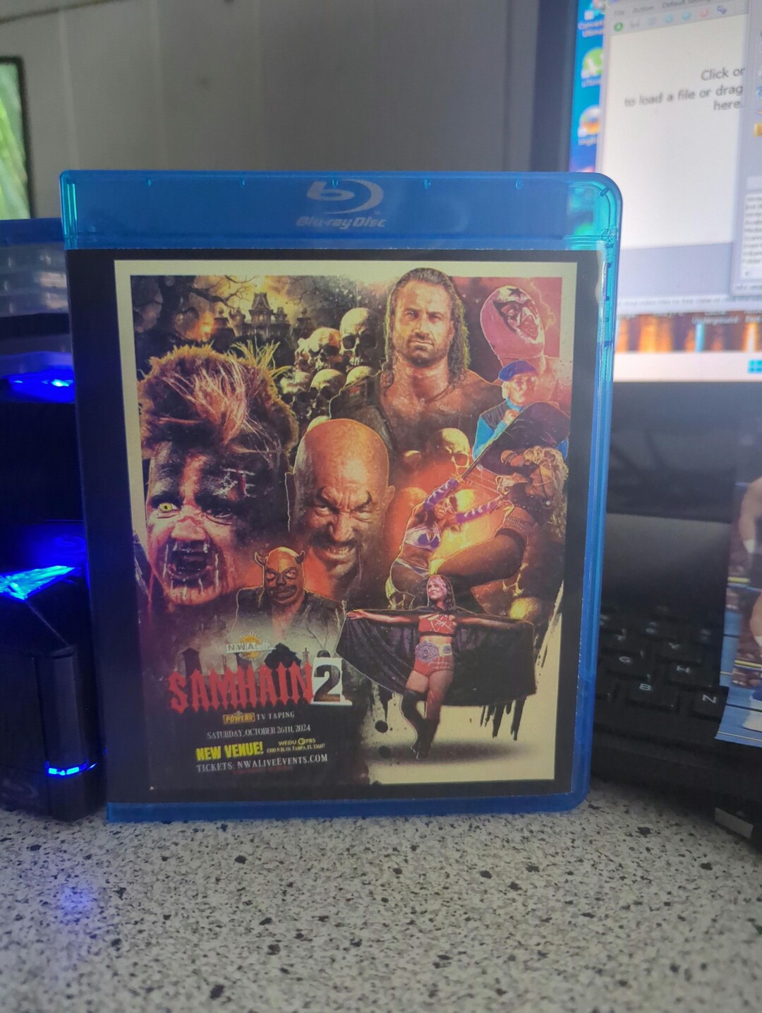 NWA Samhain 2 Pro Wrestling Blu-ray - Etsy