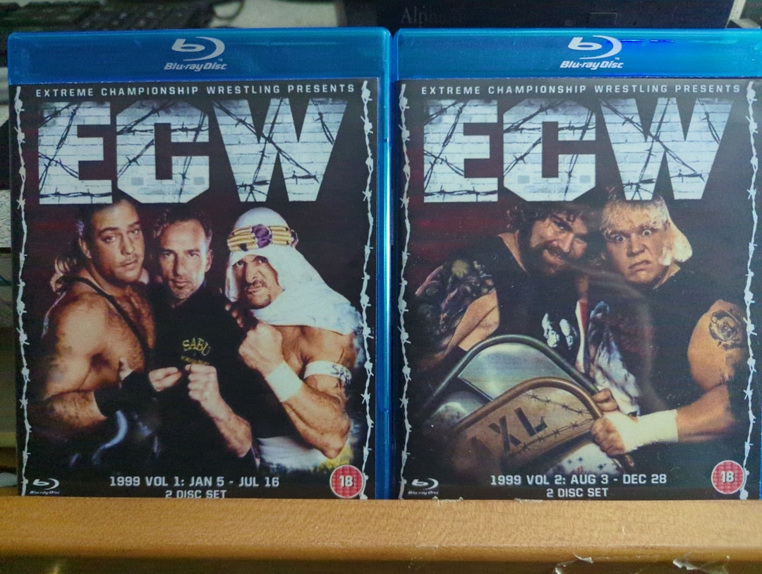 ECW Hardcore TV 1999 4 Disc Blu-ray Set Pro Wrestling - Etsy