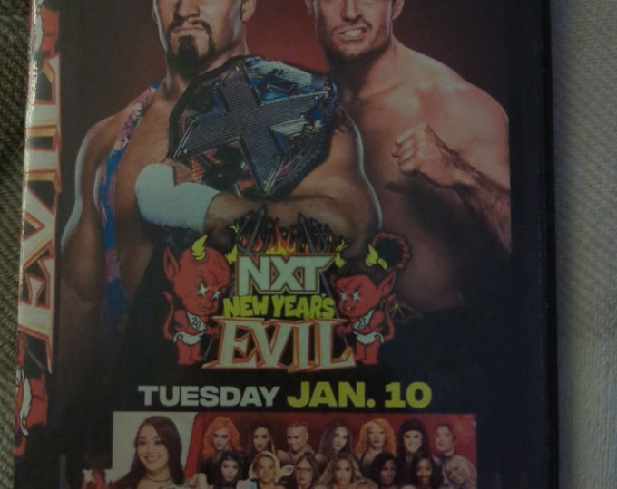 NXT New Year Evil 2023 Pro Wrestling Dvd - Etsy