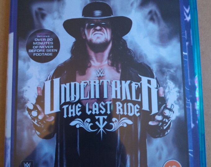 WWE Undertaker: the Last Ride Pro Wrestling Blu-ray - Etsy