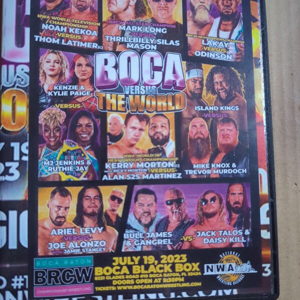 Nwa Wrestling Dvds - Etsy