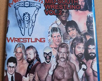Best of Mid South Wrestling Vol.1 Pro Wrestling Blu-ray - Etsy