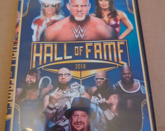WWE Hall of Fame Class of 2018 Pro Wrestling Dvd - Etsy