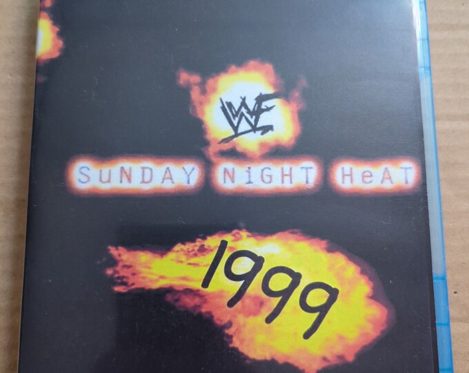 WWF Sunday Night Heat 1999 4 Disc TV Set Pro Wrestling Blu-ray - Etsy