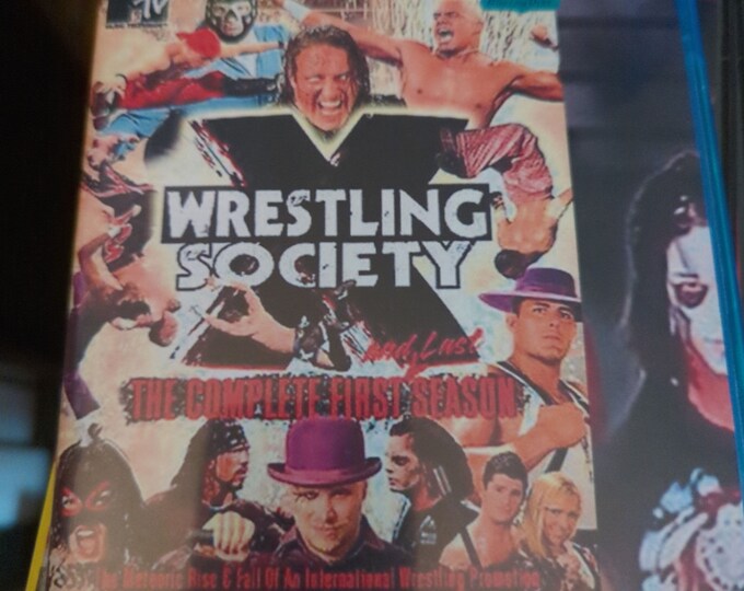 Wrestling Society X Pro Wrestling Blu-ray - Etsy