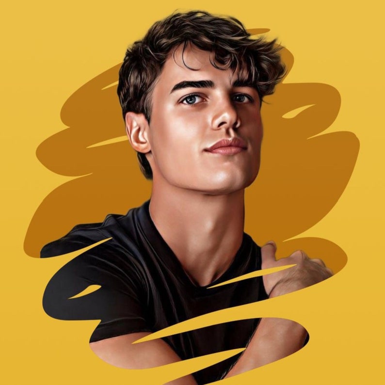 Personalized Photo to Cartoon Social Media Profile Picture - Etsy