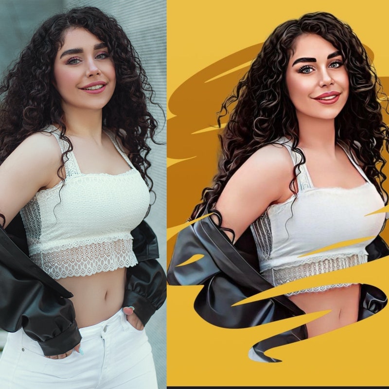 Cartoon Profile Pic - Etsy