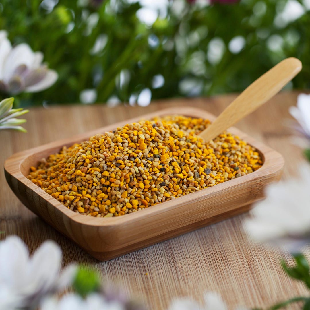 Raw Natural Bee Pollen Granules 2024 Harvested – Harvested From ...