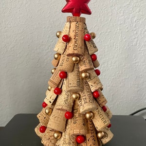 Small Wine Cork Christmas Tree - Etsy