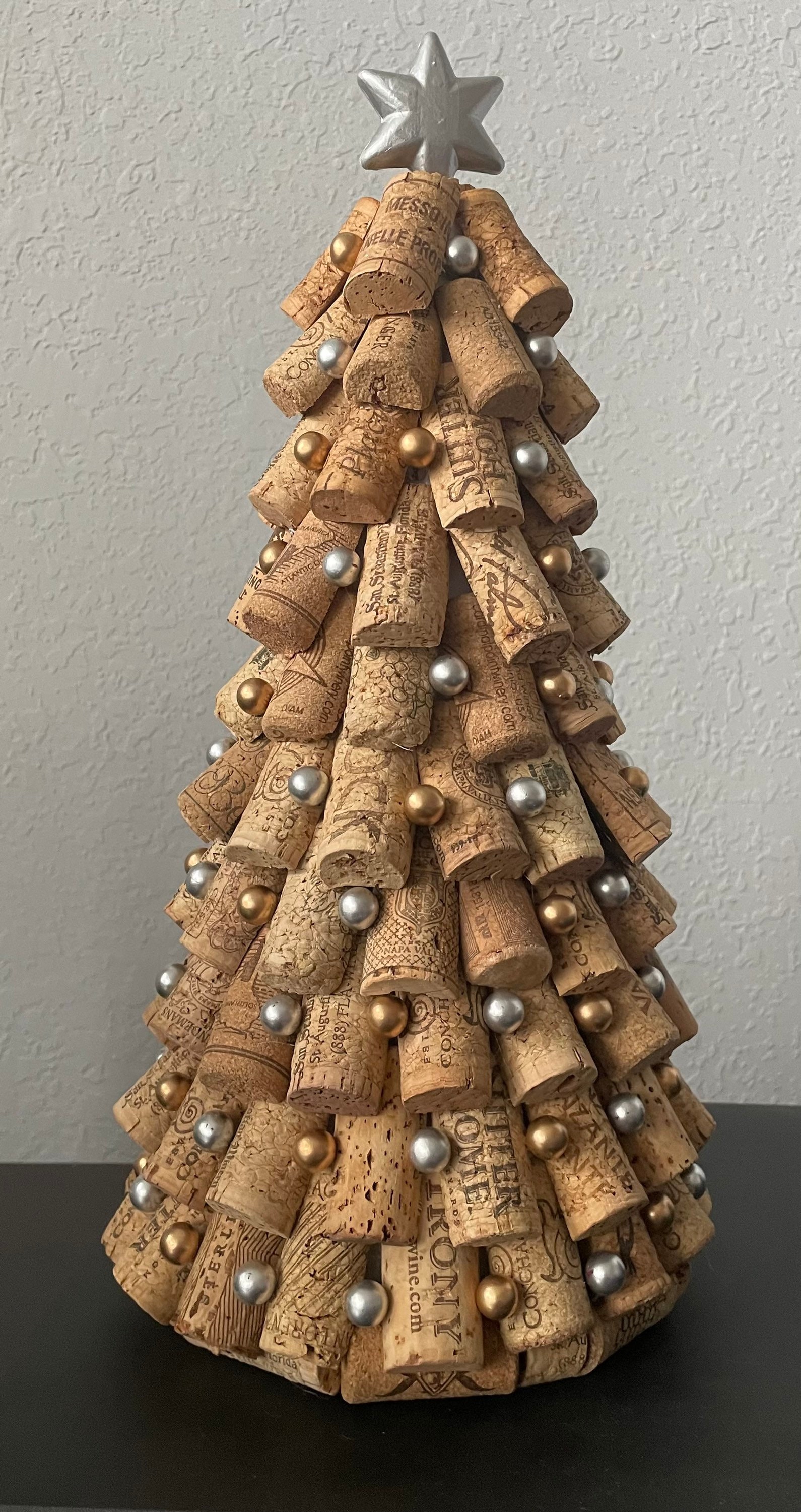 Medium Wine Cork Christmas Tree - Etsy