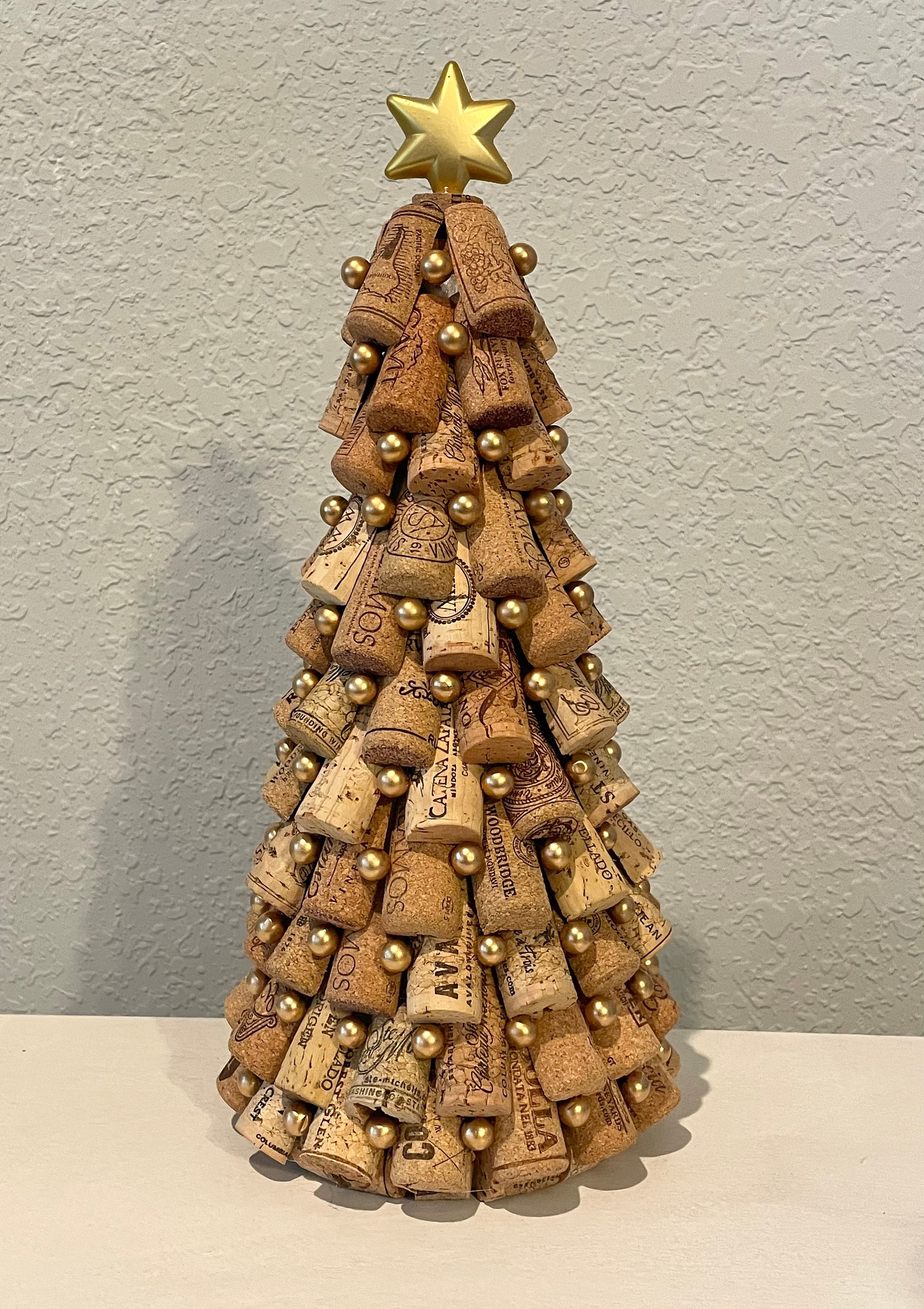 Medium Wine Cork Christmas Tree - Etsy
