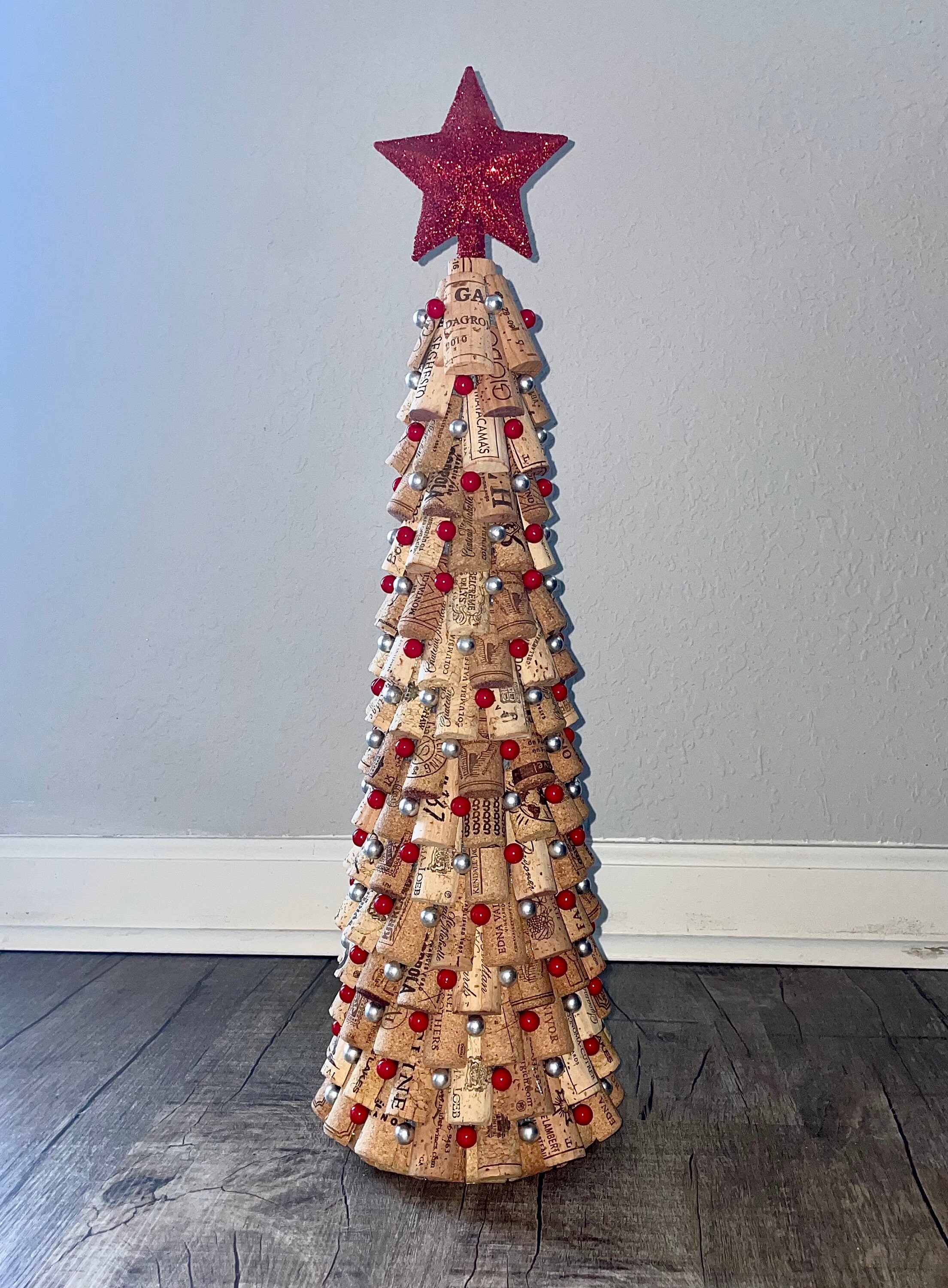 Large Wine Cork Christmas Tree - Etsy