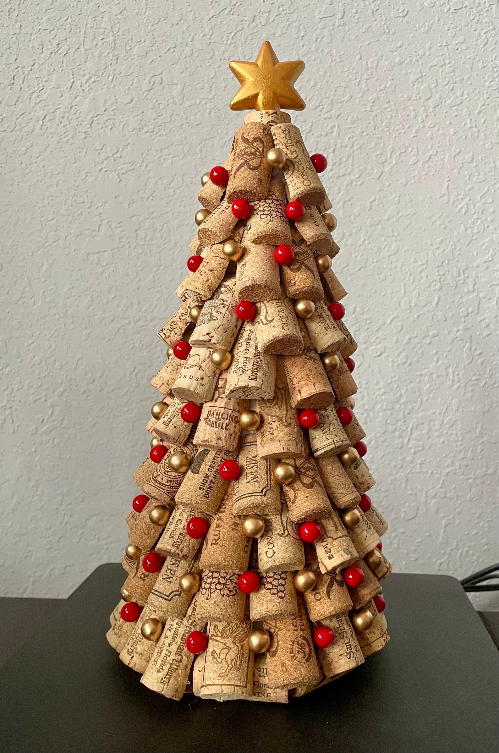 Medium Wine Cork Christmas Tree - Etsy