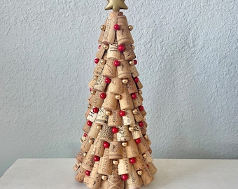 Cork Ornament Cork Christmas Tree Ornaments Gift for Wine Lover - Etsy