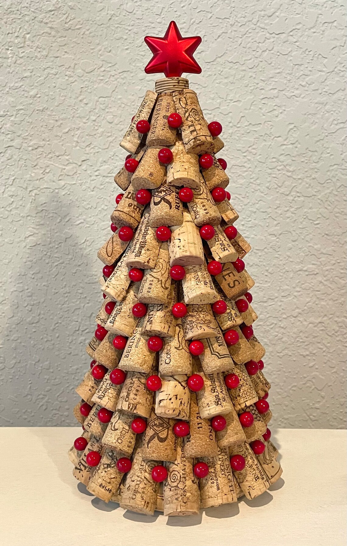 Medium Wine Cork Christmas Tree - Etsy